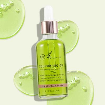 China Private Label Natural Rosmary Castor Seed Ginger Root Jojoba Seed Oil Massage Moisturizing Nourishing Hair Oil for sale