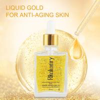 China Wholesale Face Skin Care Anti Wrinkle Anti Aging Whitening Pure 24K Gold Serum 30ml for sale
