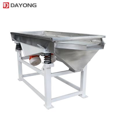 China Customized Silica Sand Classifier Machine Sifting Rectangular Linear Vibrating Sieve Screen for sale