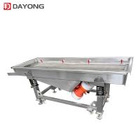 China Customized Silica Sand Classifier Machine Sifting Rectangular Linear Vibrating Sieve Screen for sale