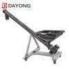 China Flexible Ash Screw Conveyor Carbon Steel Inclined Screw Conveyor With Hopper for sale