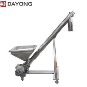 China 400mm Tube Screw Conveyor Carbon Steel Fertilizer Auger Conveyor for sale