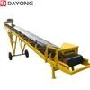 China Portable Rubber Belt Conveyor Machine 800mm For Corn / Firewood for sale