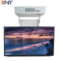 China Motorized Flip Down Ceiling TV Lift for 55-75 Inch TVs with 45kg Capacity and 680mm Travel for sale
