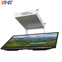 China Motorized Flip Down Ceiling TV Lift System for 55-75 Inch TVs with 45kg Capacity and 680mm Travel Distance for sale