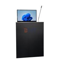 China 17.3 Inch Ultra-Thin LCD Monitor Lift with 16-Second Operation, 30° Tilt Adjustment for Paperless Conference Systems for sale