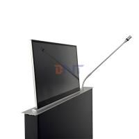 China 17.3 Inch Ultra-Thin LCD Monitor Lift with 16-Second Operation, 30° Tilt Adjustment for Paperless Conference Systems for sale