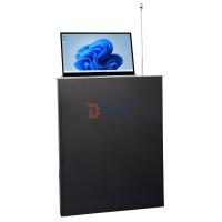 China 17.3 Inch Hidden Desk LCD Monitor Lift System with 16-Second Rise Time and Dual HDMI Input for sale
