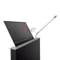 China 17.3 Inch Motorized LCD Monitor Lift System with 16-Second Operation and 30-Degree Tilt for Paperless Conference Rooms for sale