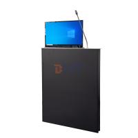 China 17.3 Inch Motorized LCD Monitor Lift for Paperless Conference Systems - 1920×1080 HD, 16s Operation for sale