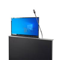 China 17.3 Inch Motorized LCD Monitor Lift for Paperless Conference Systems - 1920×1080 HD, 16s Operation for sale