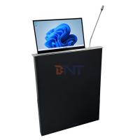 China 17.3 Inch Ultra-Thin LCD Screen Lift Mechanism with 30° Tilt Adjustment and 16-Second Operation for Conference Tables for sale