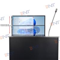 China 17.3 Inch Ultra-Thin LCD Display Lifter with 16-Second Operation and 30-Degree Tilt for Conference Tables for sale