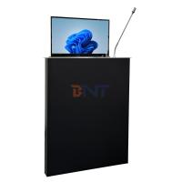 China 17.3 Inch LCD Pop-up Monitor Lift System with 1920×1080 Resolution and 16-Second Operation for Paperless Conference Rooms for sale