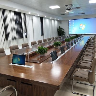 China BNT Professional Motorized Pop-Up Monitor Lift with 13.3-23.6 inch FHD Screens and Anti-Pinch Safety System for sale
