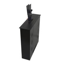 China BBL-24 Motorized Computer Monitor Lift for 19-24 Inch Screens with 5mm Panel and 30dB Quiet Operation for sale