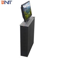 China BBL-24 Motorized Computer Monitor Lift for 19-24 Inch Screens with 5mm Panel and 30dB Quiet Operation for sale