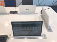 China Motorized Conference Monitor Lift System with 13.3-23.6 Inch FHD Screens and 0-30° Adjustable Angle for sale