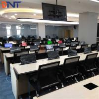 China BNT 17.3 Motorized Monitor Lift with 17.3 Inch Touch Screen and Conference Mic for Meeting Tables for sale