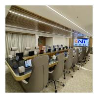 China BNT 17.3 Inch Motorized LCD Monitor Lift with FHD Screen and Built-in Microphone for Conference Tables for sale