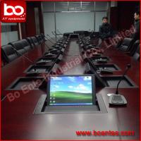 China BF7-15.6A Intelligent Conference Monitor Lift with 15.6 Inch Touch Screen and 0-90° Adjustable Angle for sale