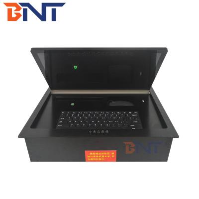 China BNT BF1-19A Motorized LCD Flip Up Device with 19-inch Monitor, 0-120 Degree Angle, and 15W Power Consumption for sale