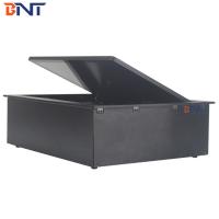 China Motorized Flip Up Monitor Lift with 19 Inch Screen, 15W Power, 100-105° Rotation for Conference Systems for sale