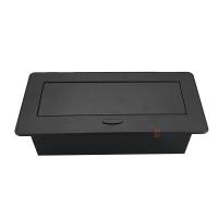 China Melloni Pop-Up Tabletop Socket with 3 AC Outlets - 265×118×65mm Retractable Power for Kitchen & Desktop for sale