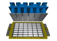 China Heat Treated And Carburized Manufacturer Customized Concrete Block Making Machine Mould for sale