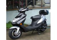 China 125cc Adult Motor Scooter 4 Stroke 1 Cylinder Aluminum Rim Four Color With Big Rear Box for sale