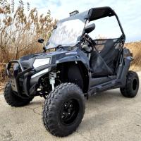 China 200cc Highlander UTV Fuel Injected Utility Vehicle Gas Golf Cart Alternate Fully Loaded for sale