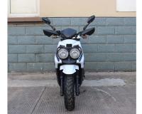 China Electric / Kick Starting 50cc Adult Motor Scooters With 1 Big Head Lights for sale