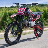 China 125cc Middle Size Dirt Bike Motorcycle Electric / Kick Start With Manual Clutch for sale