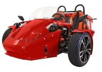 China Tri Wheel Motorcycle E-Spider 72V Trike Powerful 3000w Mid Drive Motor With Lithium Battery for sale