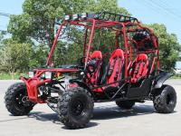 China CDI Egnition 4 Stroke 200cc Go Kart Buggy With 2450 Wheelbase 60km/H for sale