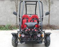 China Small 3 Speed 110cc Go Kart Buggy Two Seater Atv With CDI Electirc Start for sale