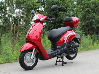 China 50cc Single Cylinder 4 Stroke Adult Motor Scooter Belt Transmission 60km/H for sale