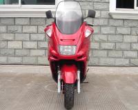 China Kick Start Adult Motor Scooter 12 Inch Rim With Chromaticity Double Rear Shock for sale