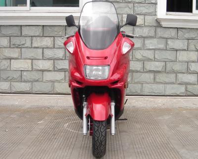 China Kick Start Adult Motor Scooter 12 Inch Rim With Chromaticity Double Rear Shock for sale