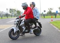 China 2000w Electric Scooter Motorcycle With 72v 20 - 60ah Lead Acid / Lithuim for sale