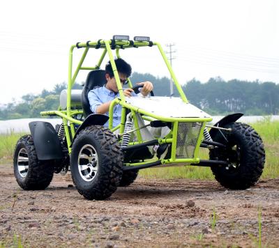 China Air Cooled Single Seat Go Kart 150cc / Adult Off Road Go Kart Chain Transmission for sale