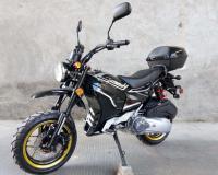 China Front Disc Rear Drum 150cc Street Motorcycle Round Light Big Trie Aluminium Rim for sale
