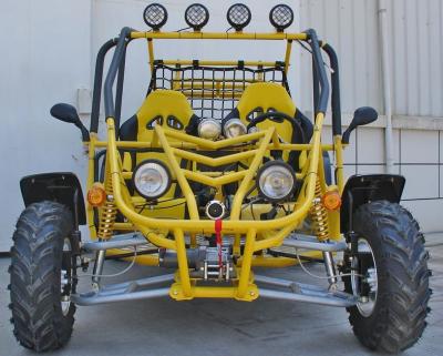 China Shaft Driveline 4 Wheel Drive Vehicles Youth Go Karts 800CC Front / Rear Disc Brake for sale