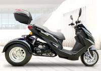 China Riverbed Forest Road 4 Stroke Gas 50cc Trike Scooter for sale