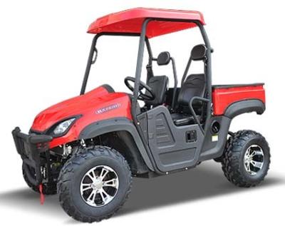 China Electric Starter 5.3gal 2WD 300cc Gas Utility Vehicles for sale