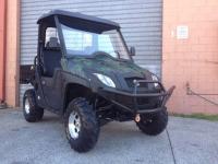 China Single Cylinder 600cc Gas Utility Vehicles 4WD CVT Transmission for sale