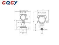 China MPS5X00 Series Radar Bit Meter  (Radar Object Position Instrument Liquid Media Solid Media 120m for sale