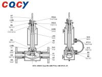 China HTS-10010 Quick Change Type Full Insulation Single-Seat Control Valve  Keep Warm Regulating Valve for sale