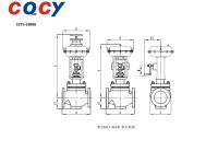 China HTS-10000 Quick Change Single Seat Regulating Valve High Temperature Low Temperature for sale
