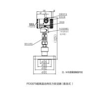 China PDS879 Ultra High Temperature Pressure Transmitter  Measure Within 700℃ Photothermal Molten Salt for sale